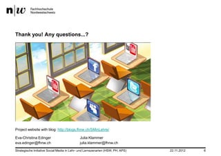 Always chasing something - Students' perspective on Social Media in ...