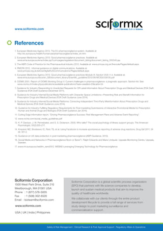 Social media in_pv_whitepaper | PDF | Pharmaceutical Industry | Industries
