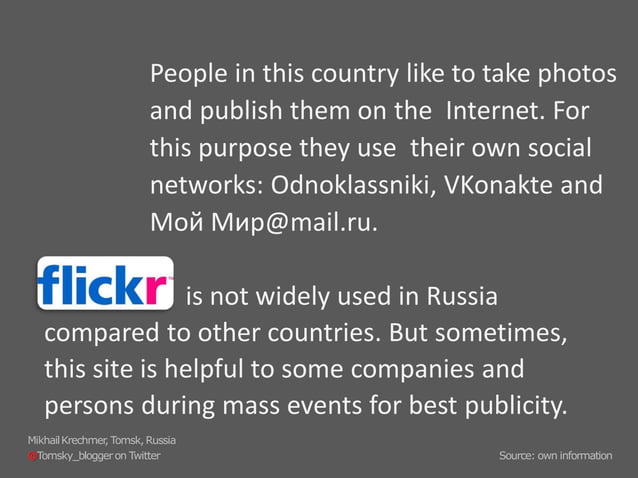 Social Media In Russia | PPT