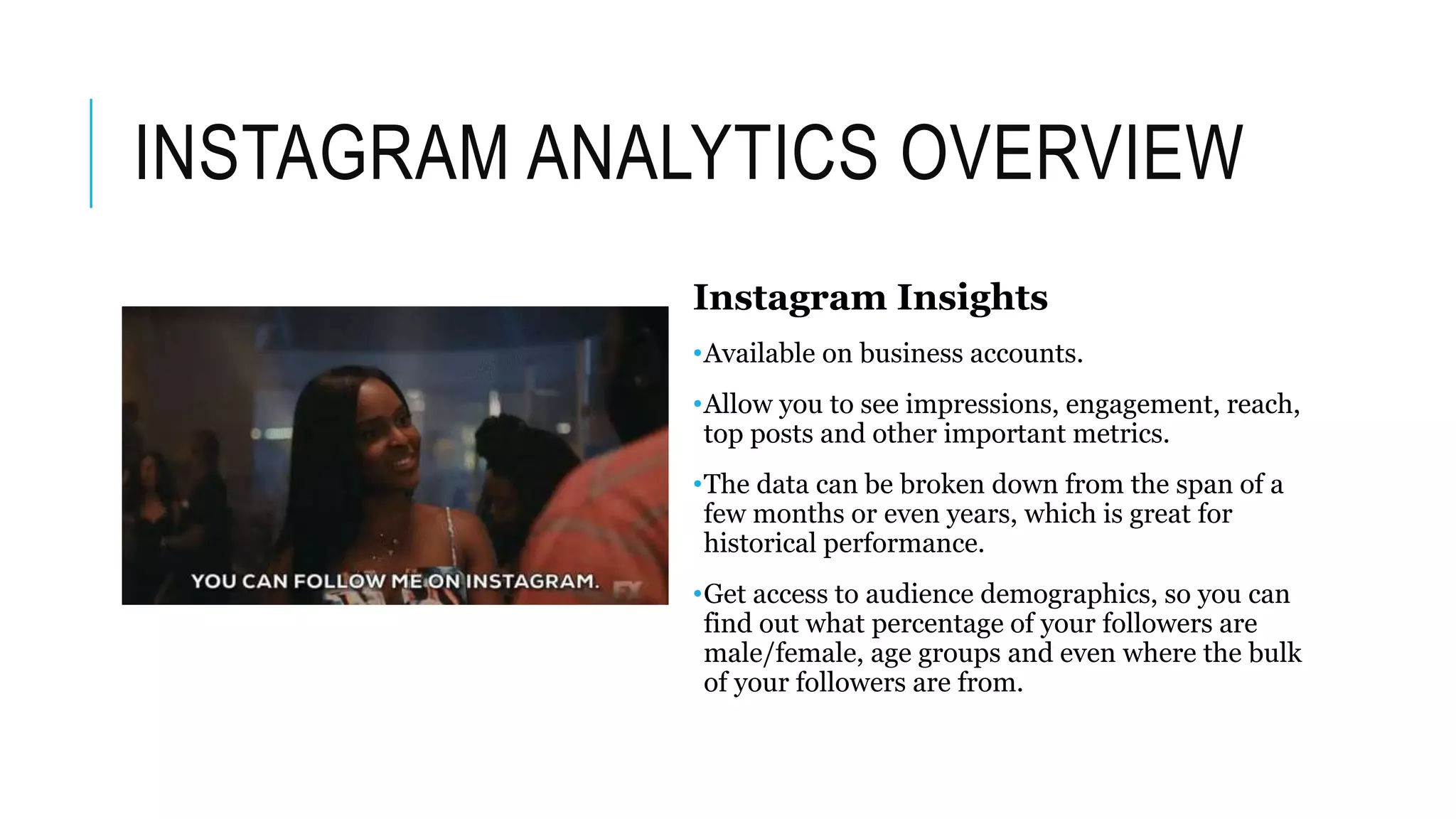 Social Media Workshop: Instagram Overview | PPTX