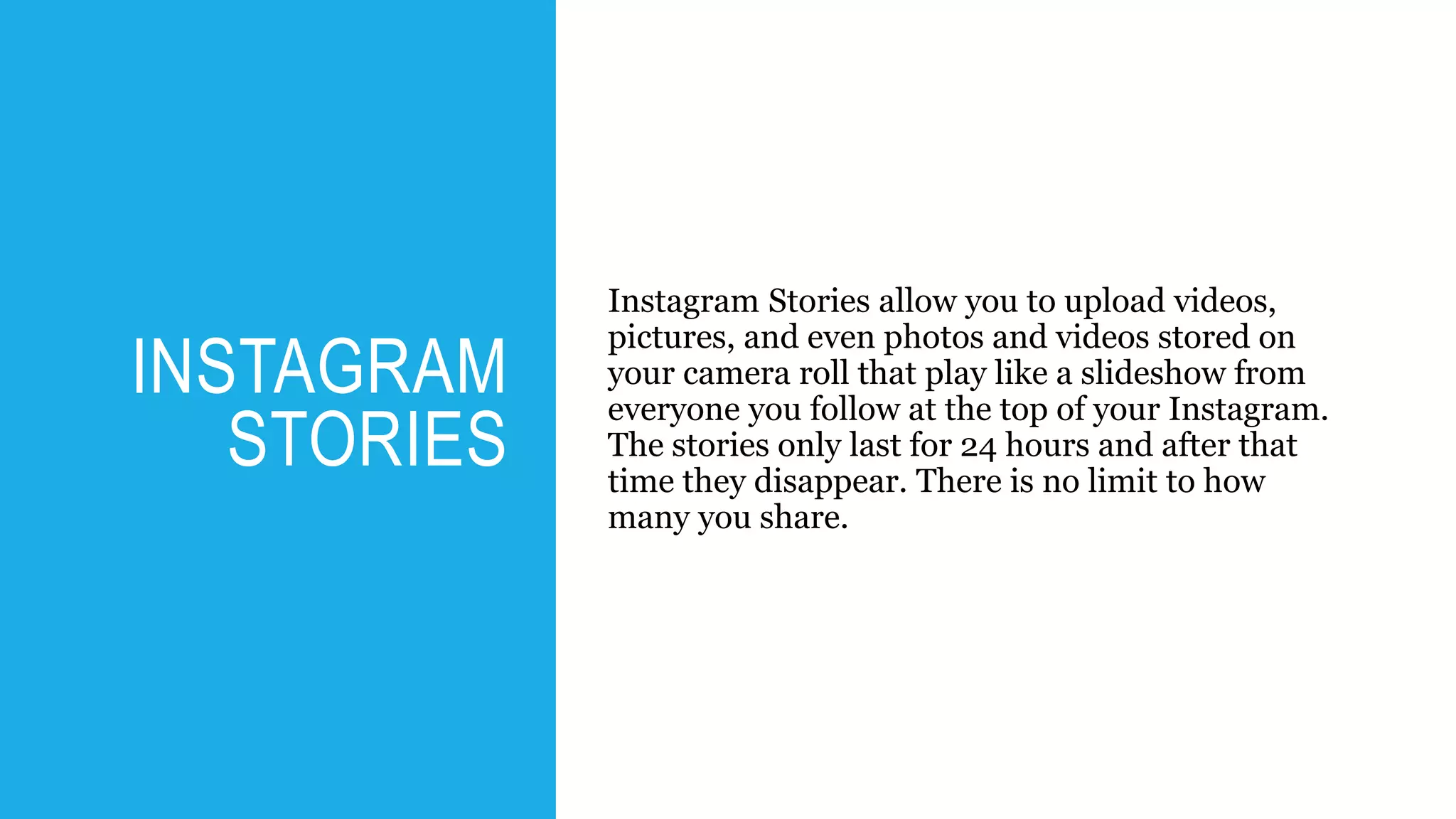 Social Media Workshop: Instagram Overview | PPTX