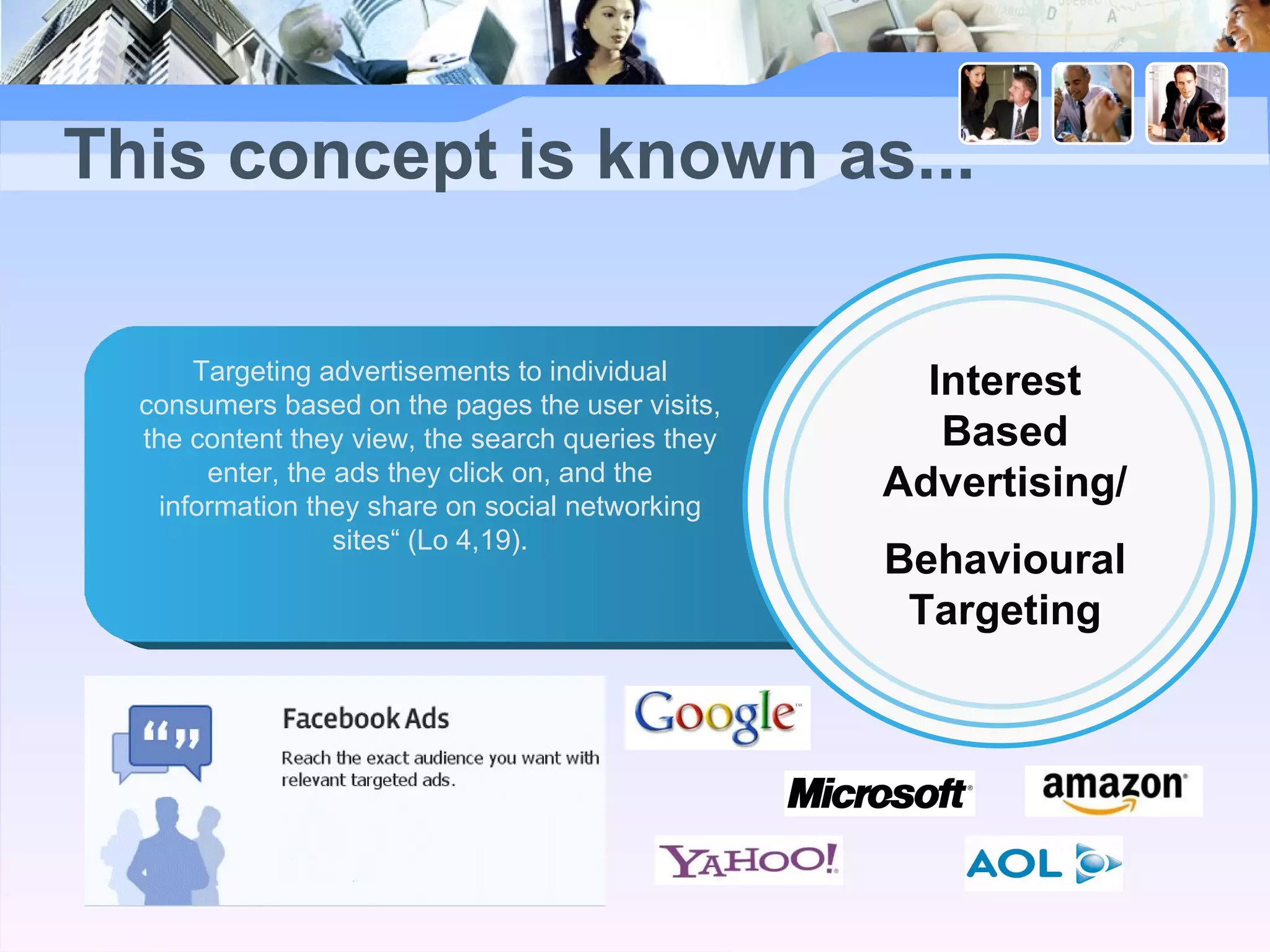 Social media interest based ads slideshare | PPT