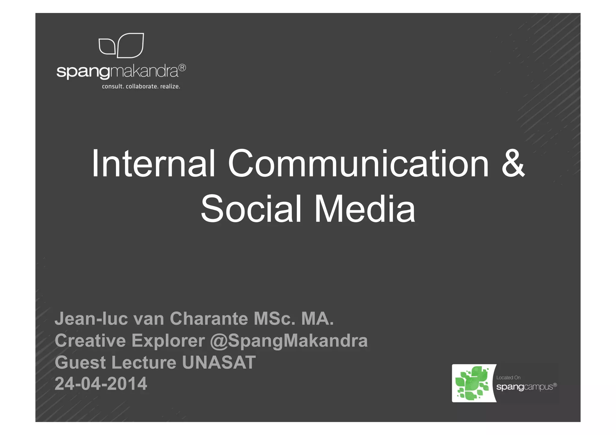 Social Media & Internal Communication in Suriname | PDF