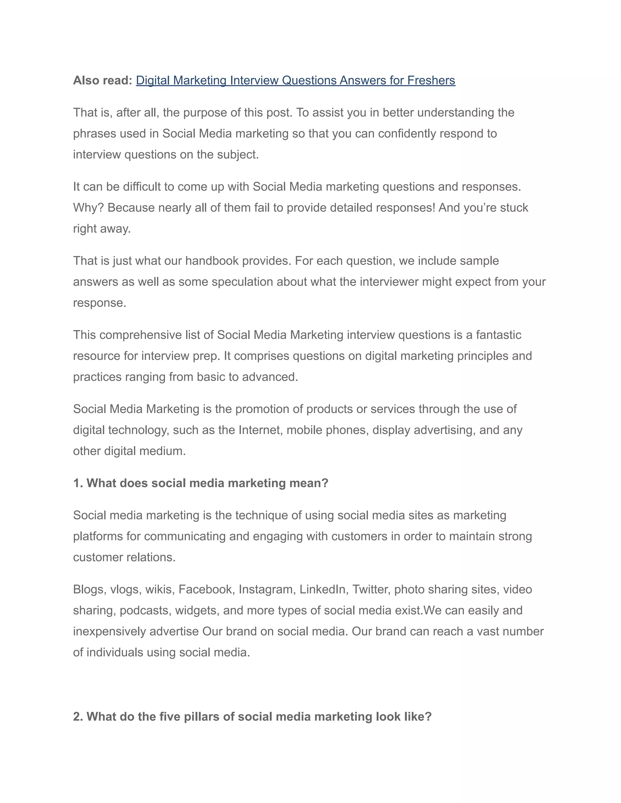 Social Media Interview Questions and Answers.pdf