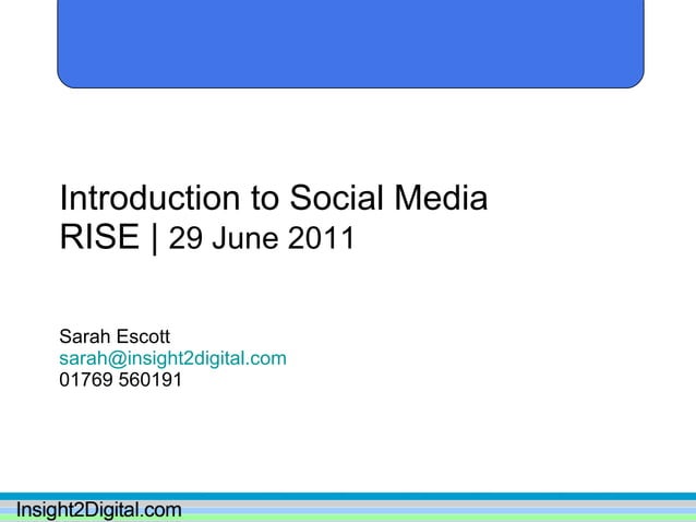 Social media introduction | PPT