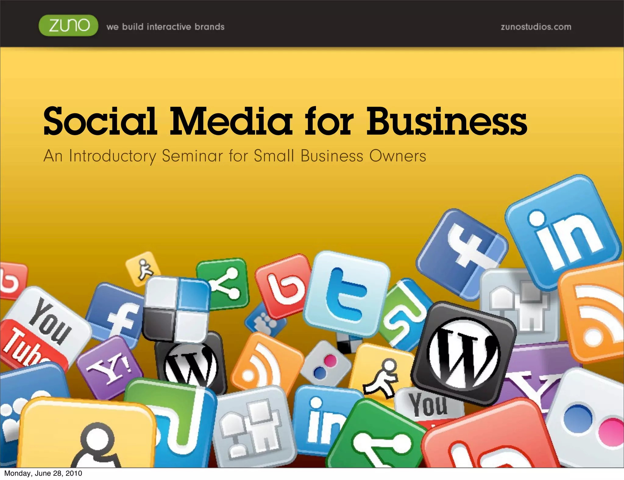 Social Media for Business: An Introduction | PDF