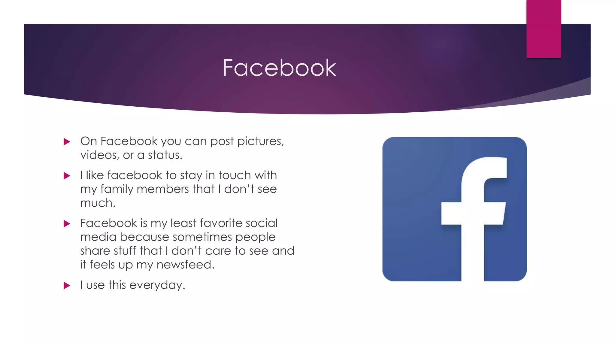 Social media kayla osborne | PPTX