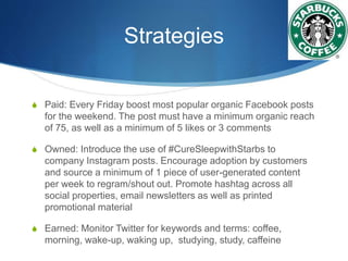 Social Media Strategy - Starbucks | PPT