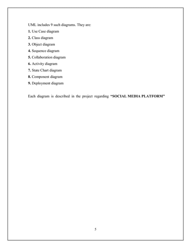 Social media management system project report.pdf | Programming Languages | Computing