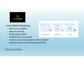 Social media marketing | PPT