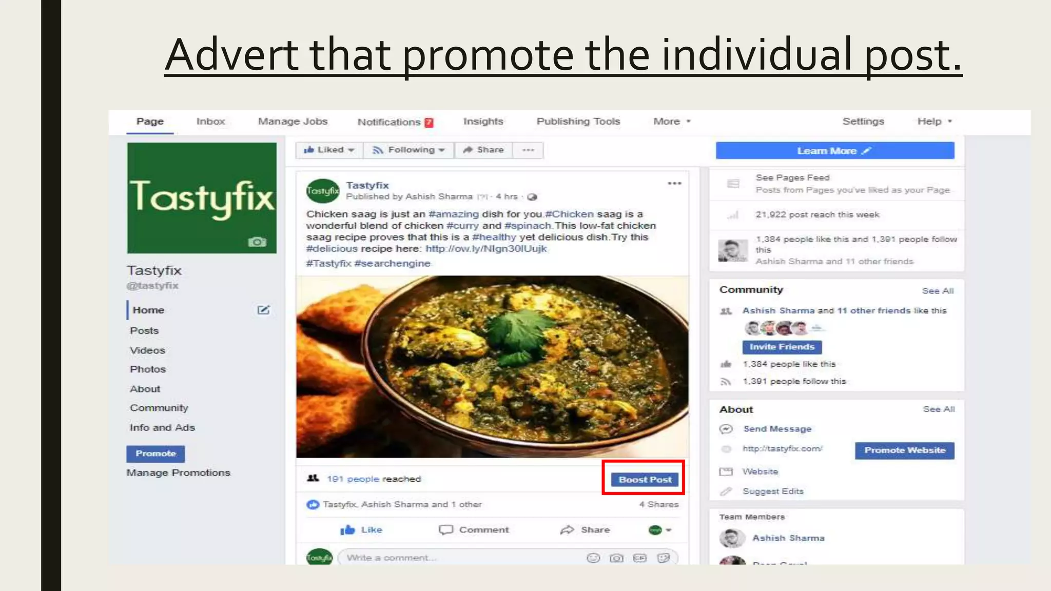 Facebook Marketing Presentation. | PPTX