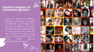 Positive impact of social media | PDF