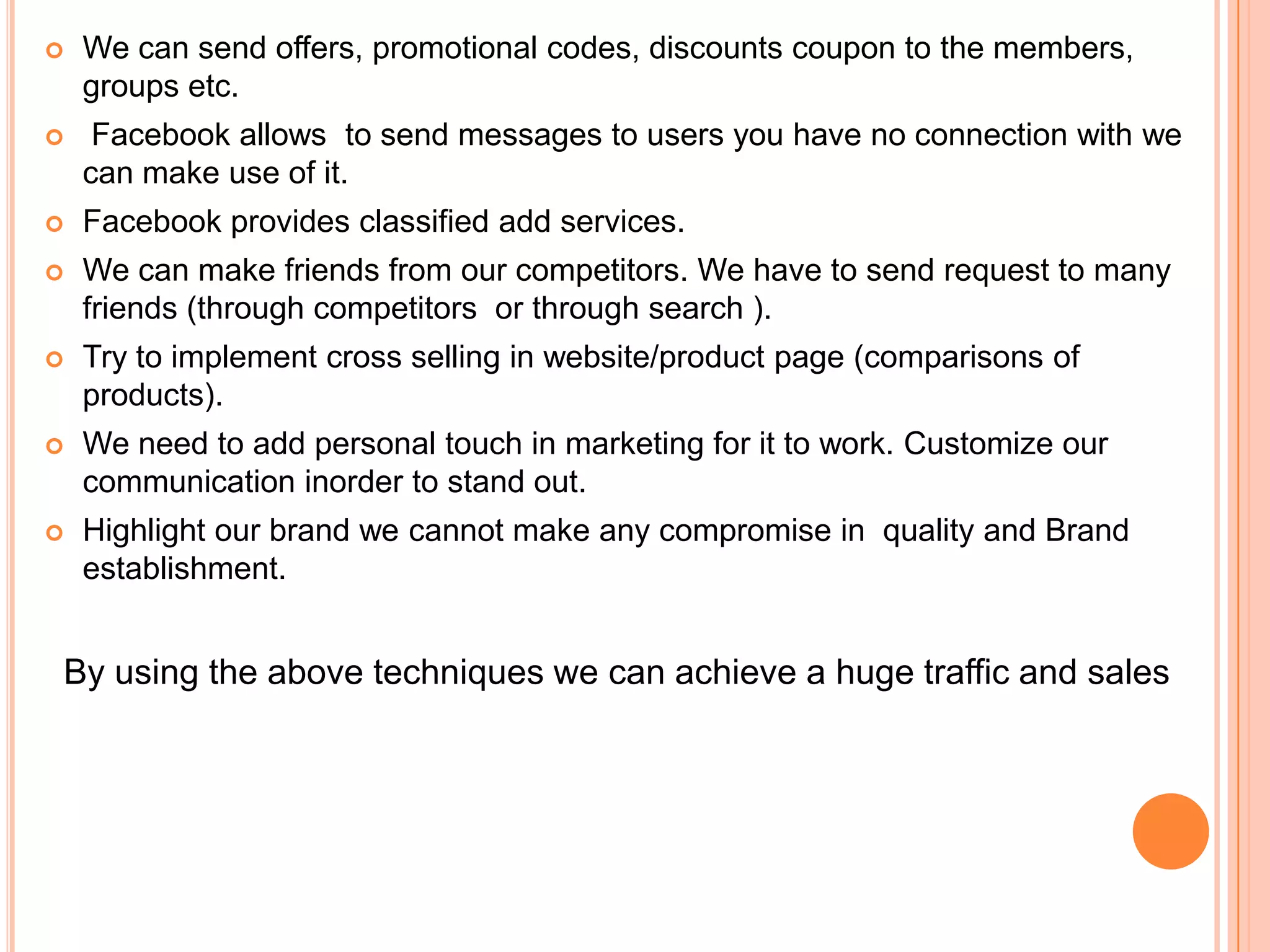 Social media marketing ppt | PPTX