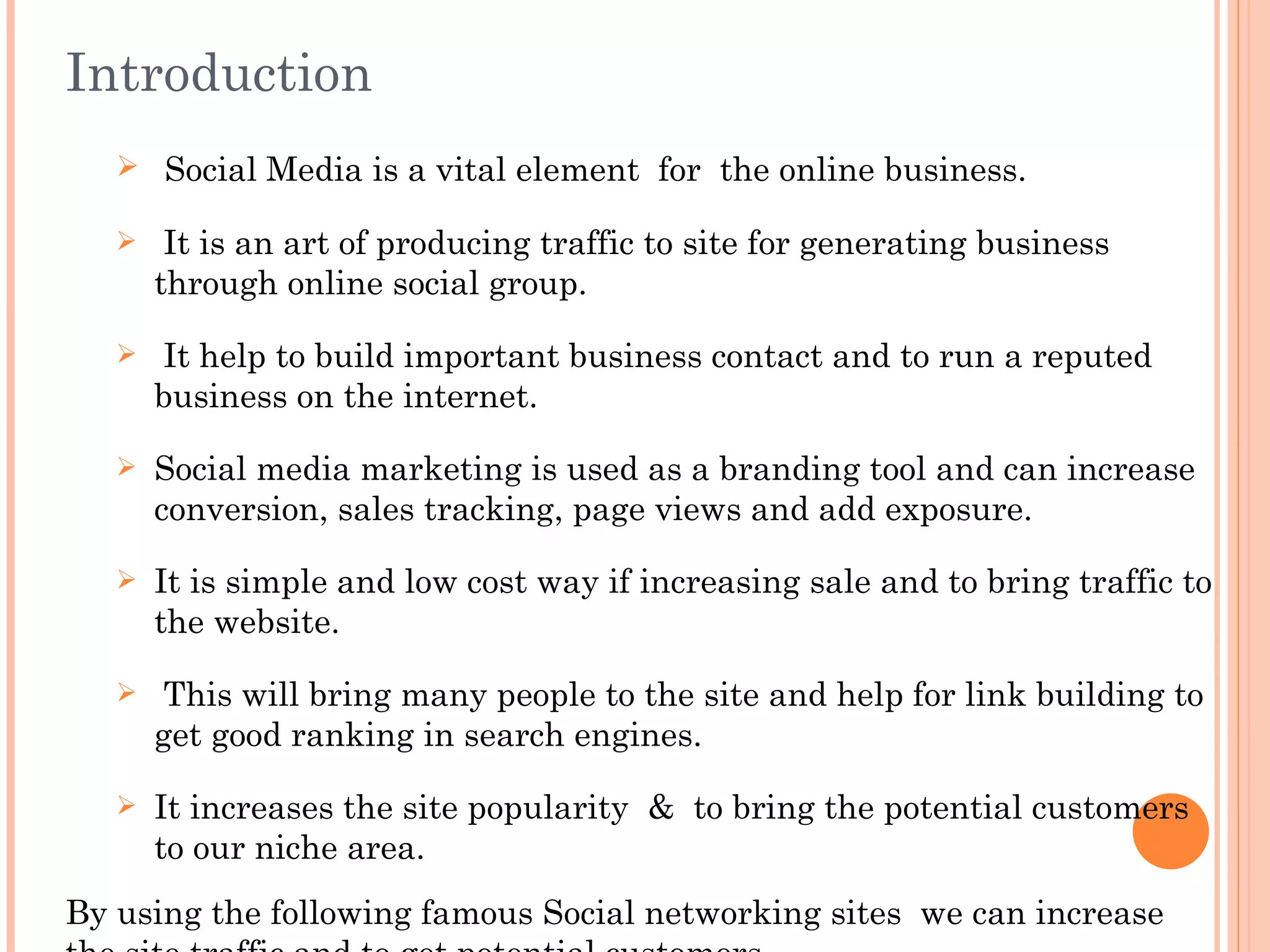 Socialmediamarketing ppt | PPT