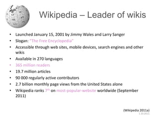 Wikis | PPTX