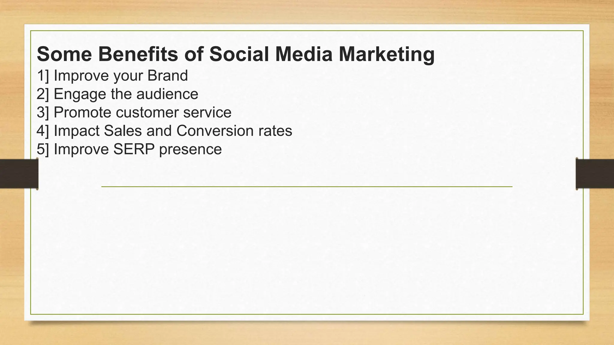 Social Media Marketing New (Modern World) | PPTX