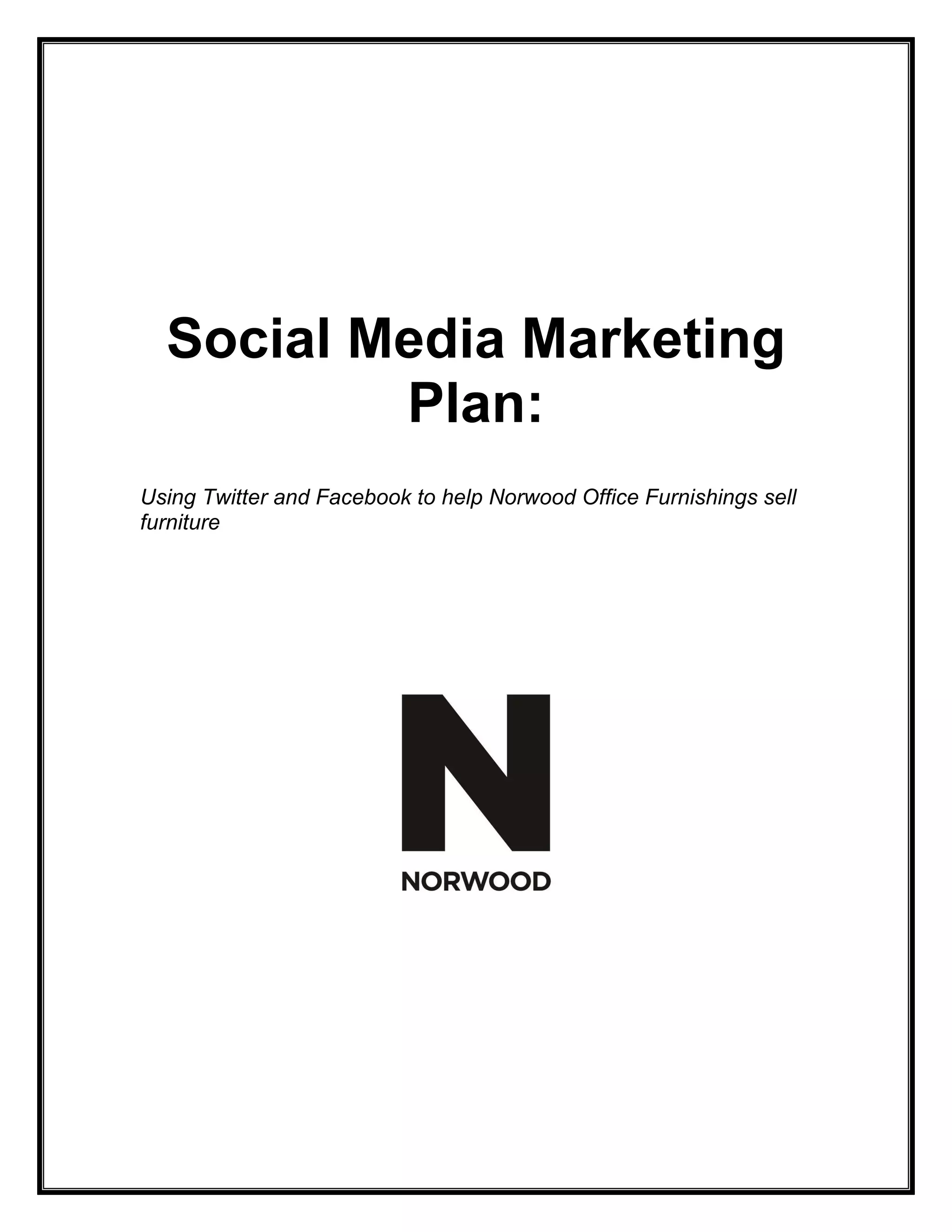 Social Media Marketing Plan Pdf
