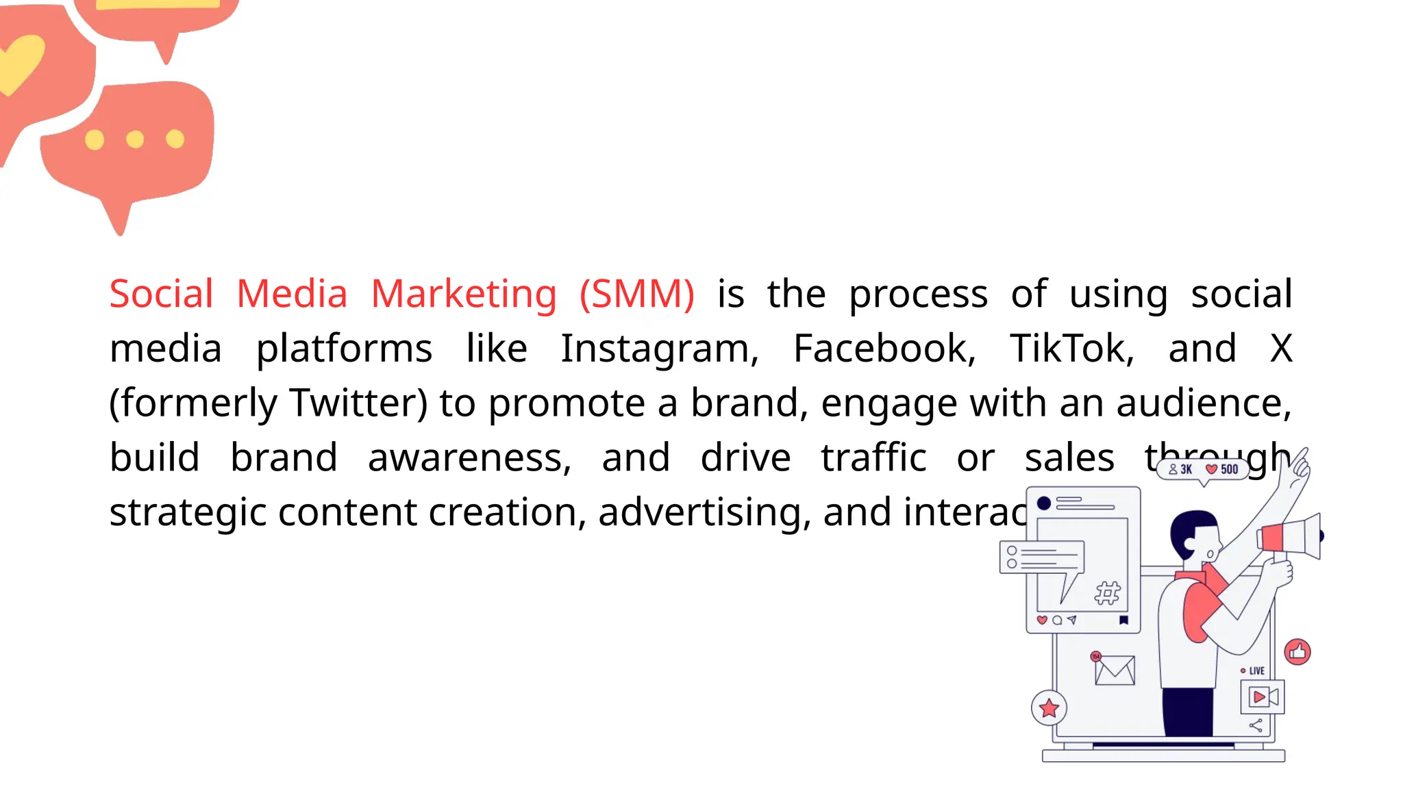 DIFFERENT TYPES OF SOCIAL MEDIA MARKETING | PPT