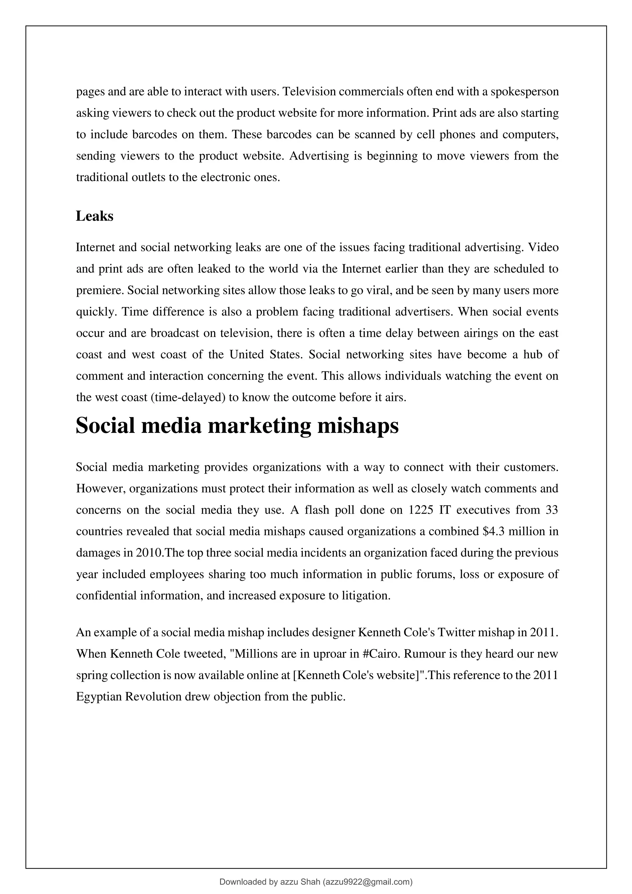 Social media marketing project ppt for project | PDF