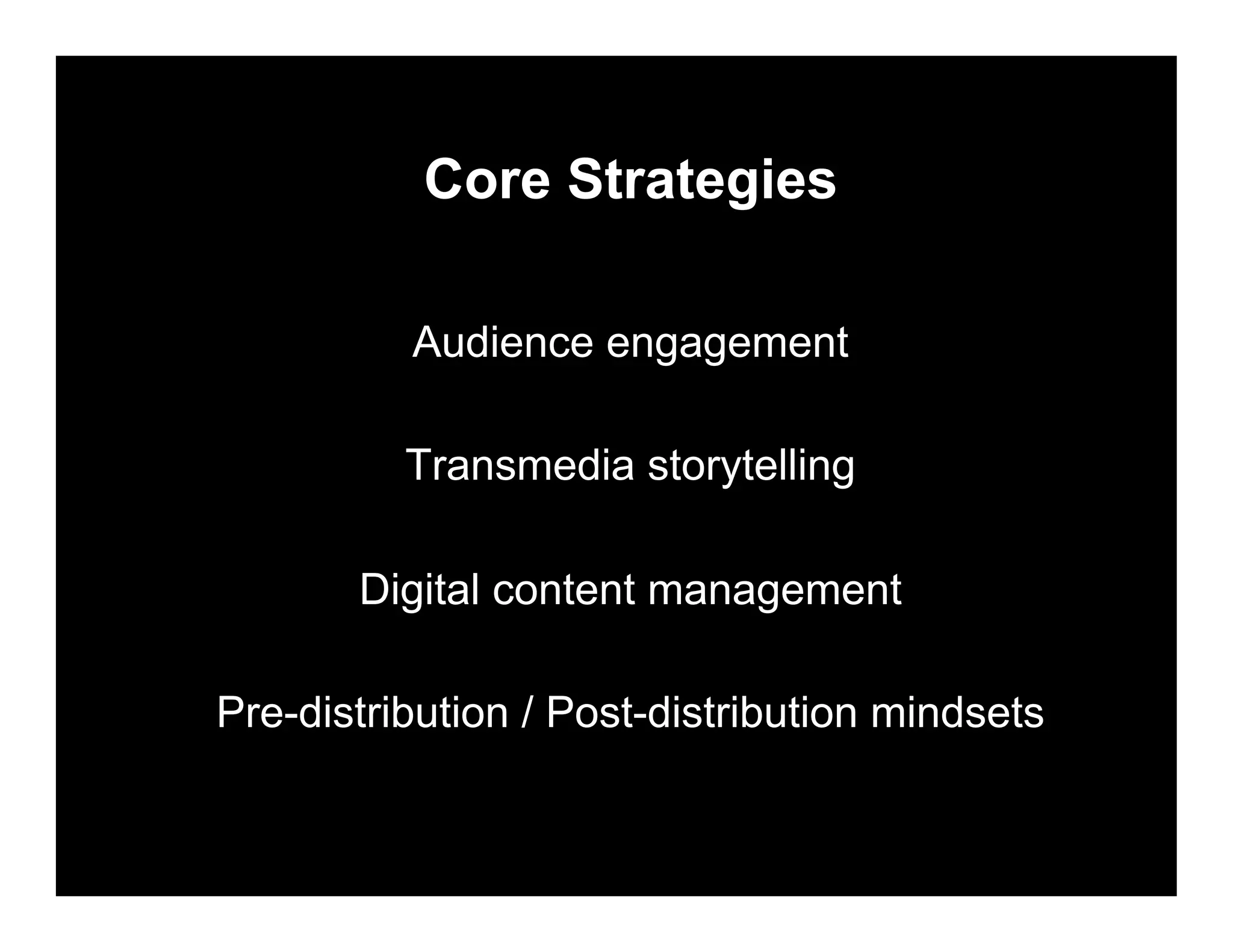 Social Media Marketing Strategy for Independent Filmmakers | PDF