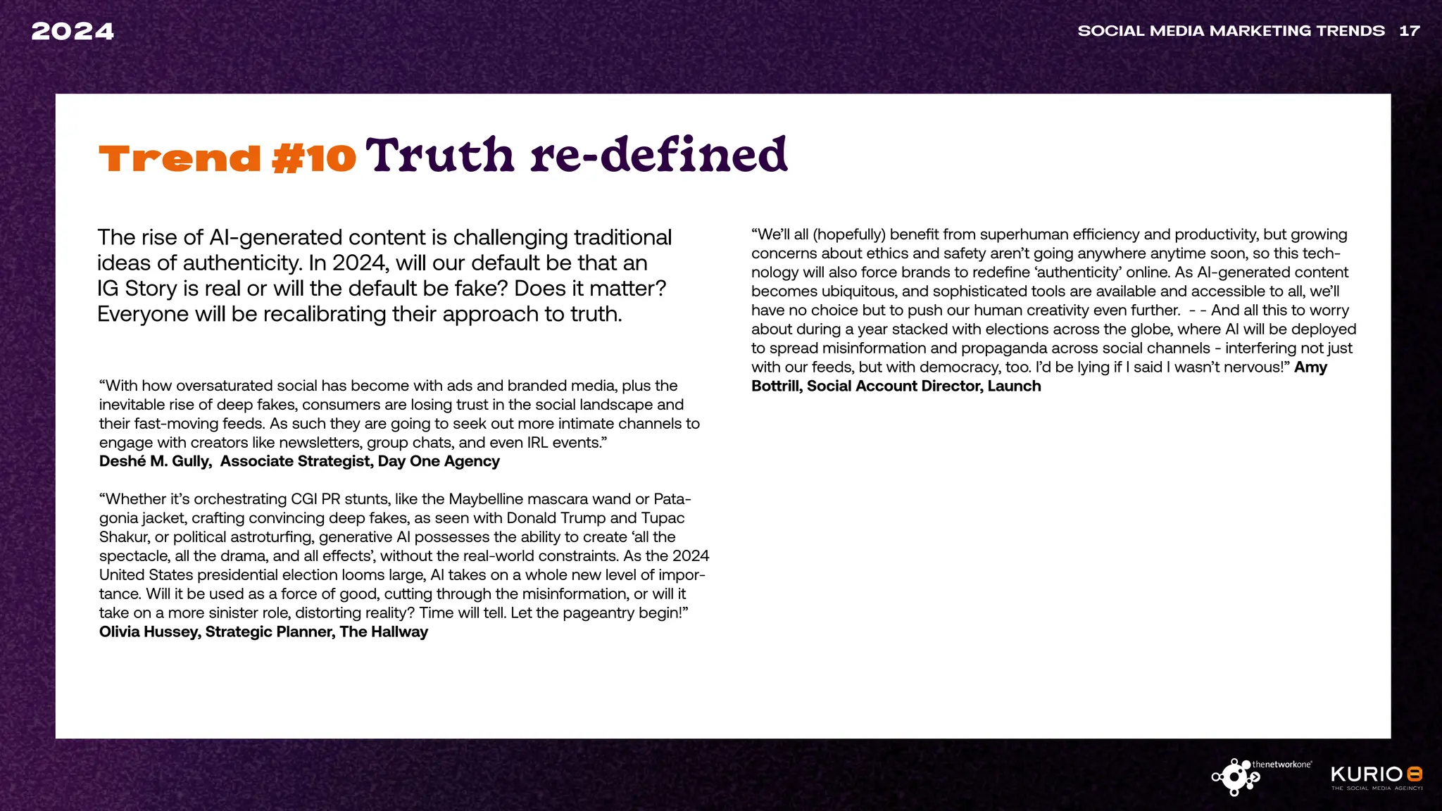 Social Media Marketing Trends 2024 // The Global Indie Insights | PDF