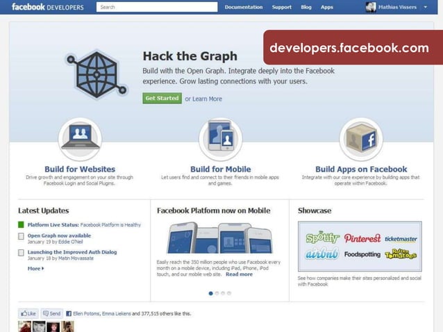 Social media mashup website's | PPT