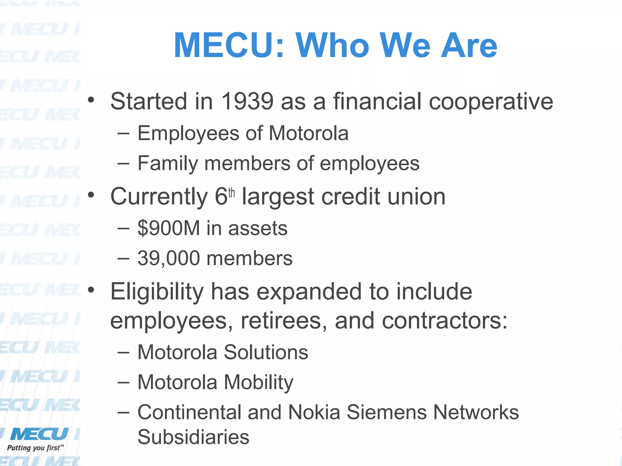 Social Media MECU Recommendation | PPT