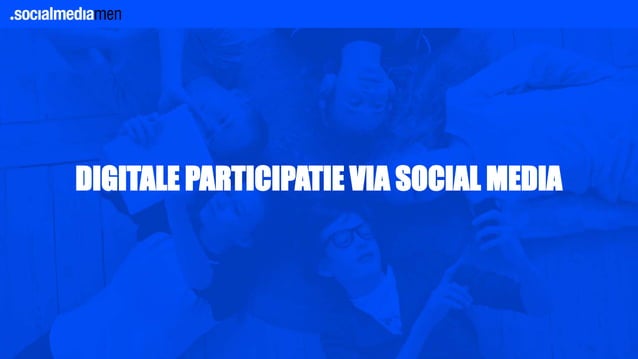 Presentatie Chris Rassaerts - SocialMediaMen. Hybride Smarticipatie ...