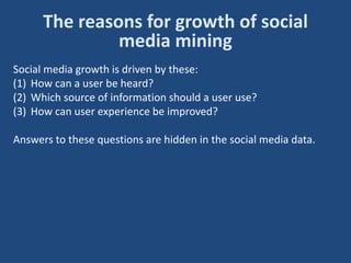 Social media mining PPT | PPTX