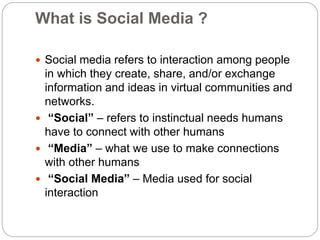 Social media mis | PPTX
