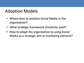 Social media models | PPT