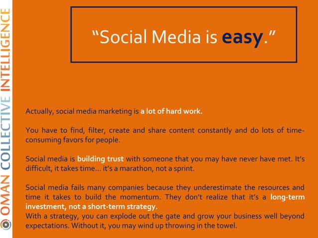 Social media myths | PPT
