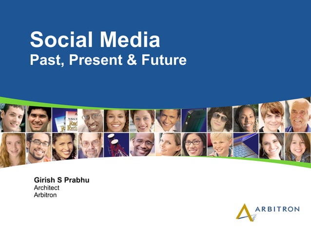 Social Media Past Present Future Pps