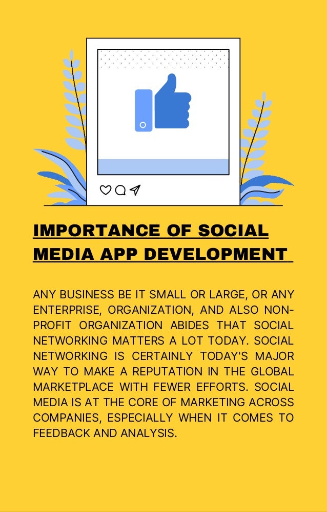 Social Media App Development | Scope | Apptunix | PDF