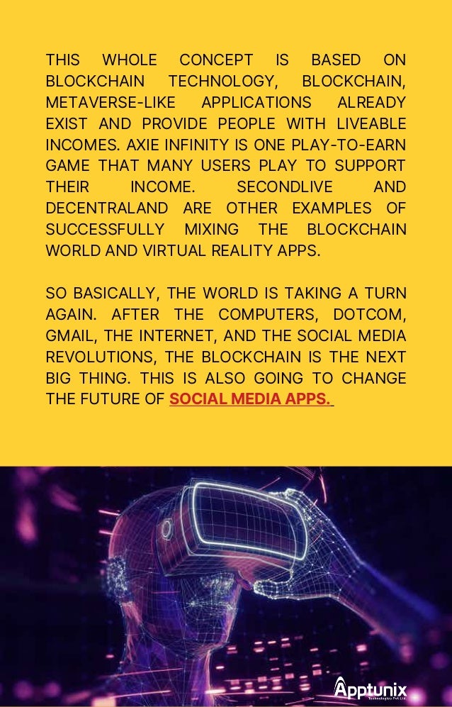 Social Media App Development | Scope | Apptunix | PDF