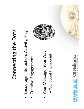 Social Media Plan Anatomy SMAZ 8 20 09 Pdf | PPTX | Social Networking ...