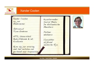 Social Media Plan Wijkraden Utrecht | PPT
