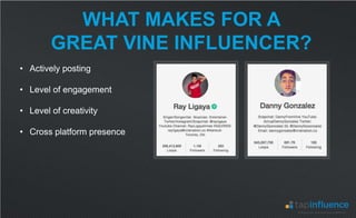 Vining for Influencer Marketing Success in 6-Seconds | PPTX
