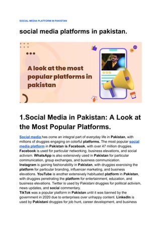 social media platforms in pakistan..pdf
