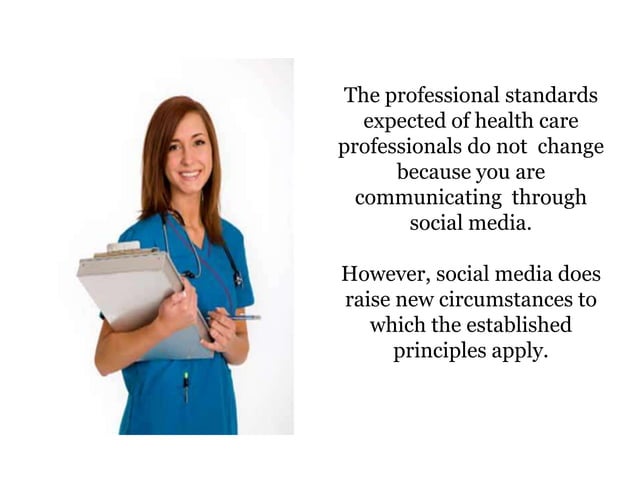 Social Media Guidelines For Health Care Practitioners | PPT