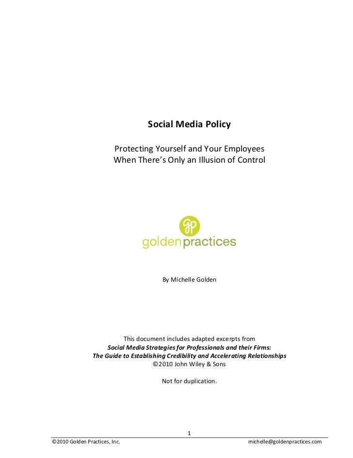 Social Media Policy Sample Policy social-media-policy-sample-policy