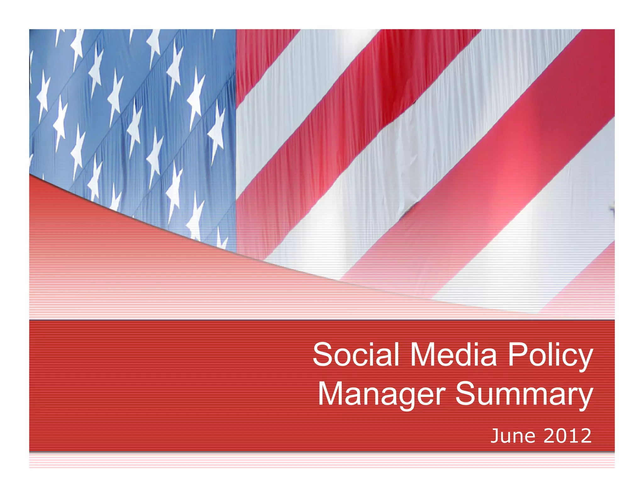 Social Media Policy | PDF | Social Networking | Internet