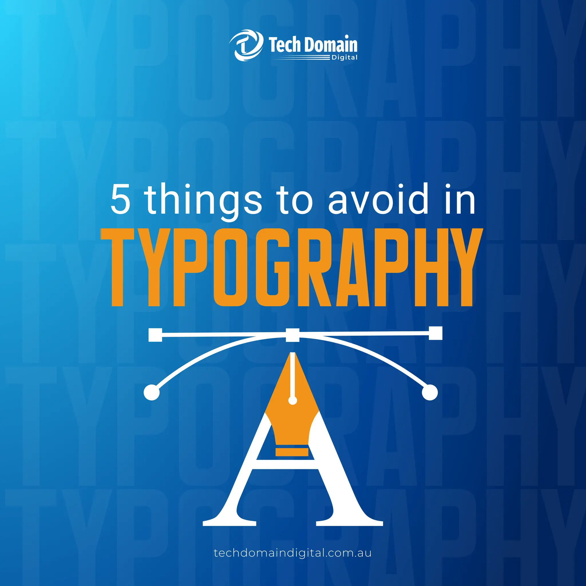 Five Things to Avoid in typography for designing | PDF