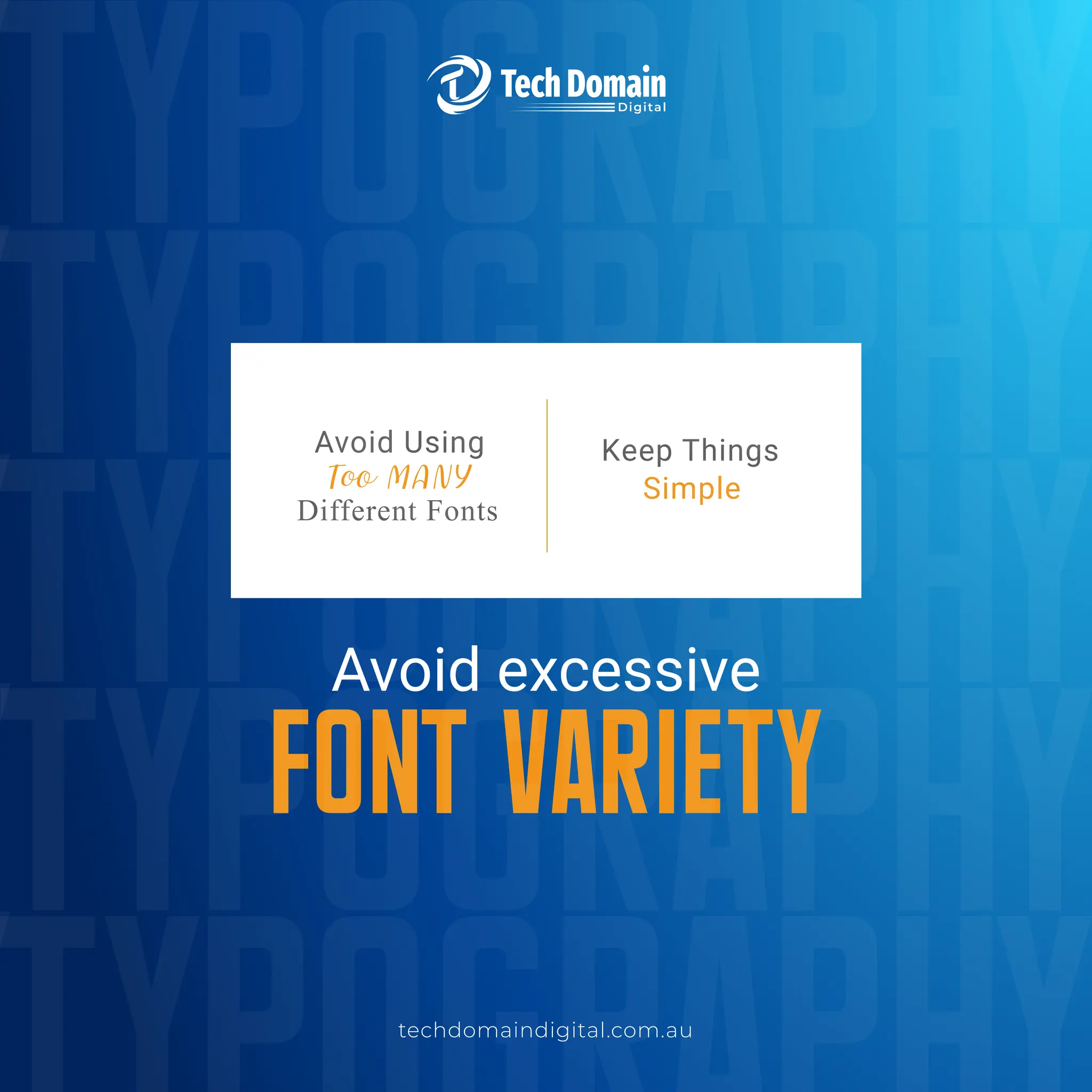 Five Things to Avoid in typography for designing | PDF