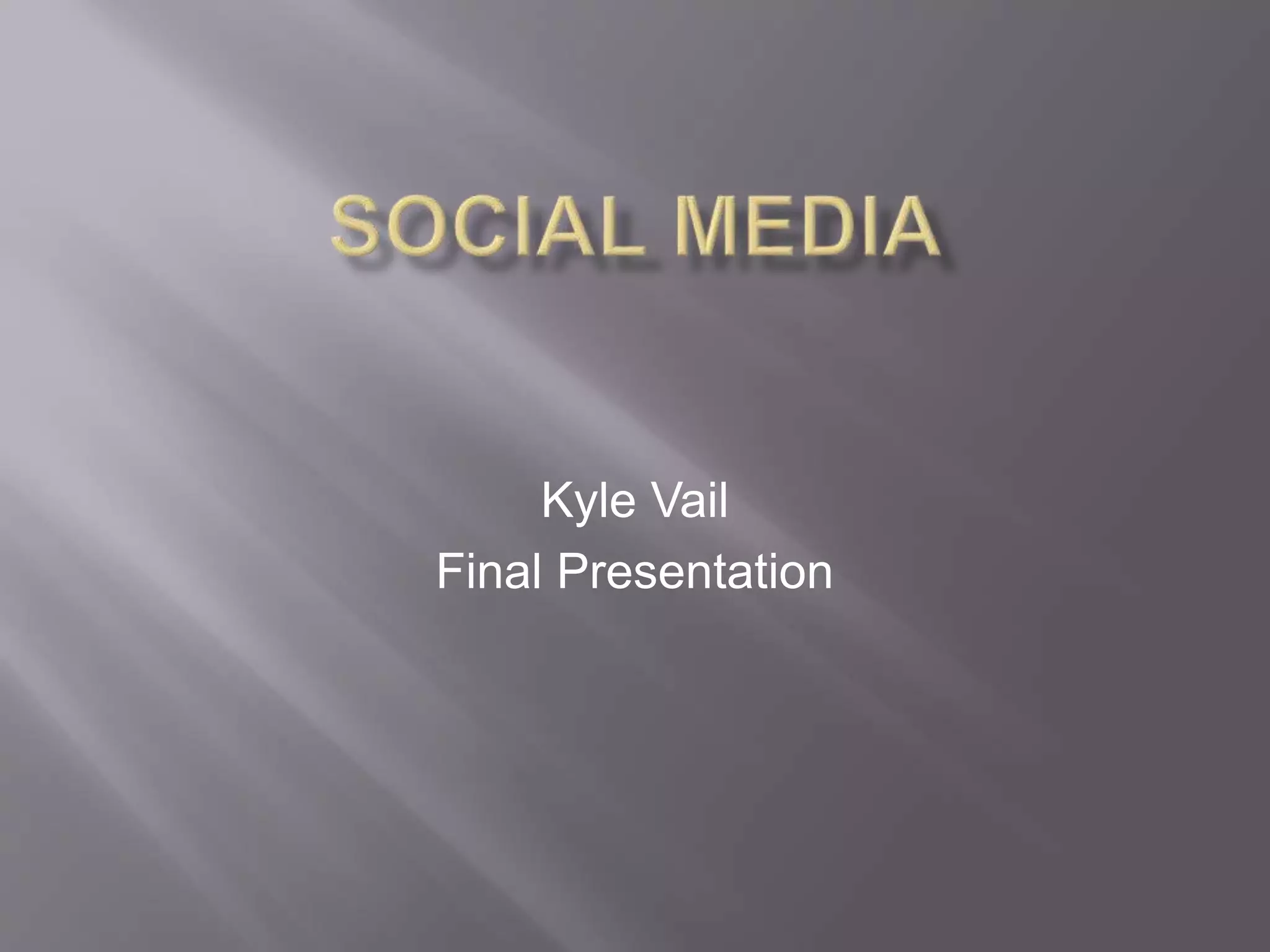 Social media powerpoint | PPTX