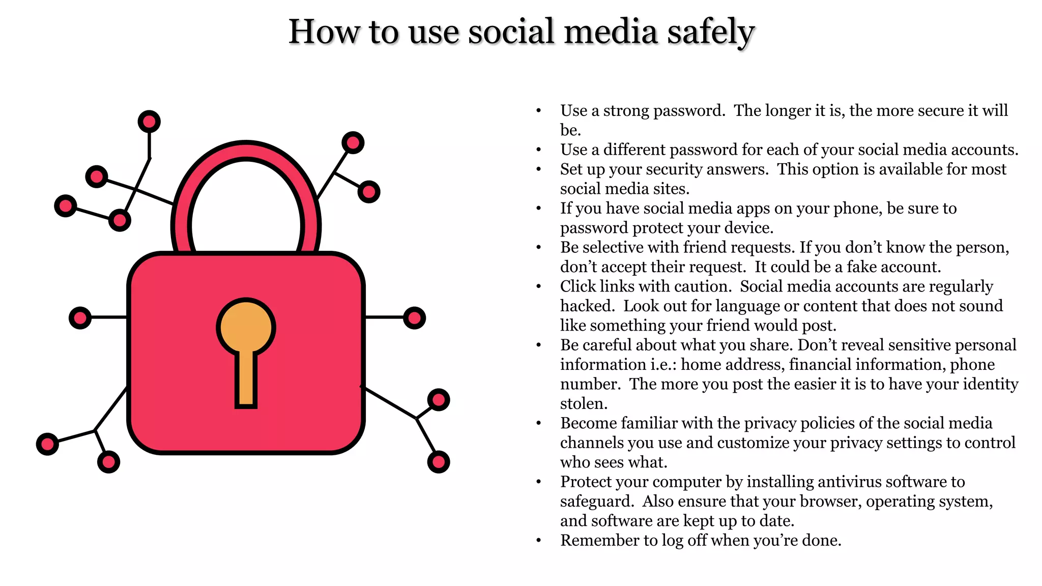 Social media powerpoint presentation | PPTX