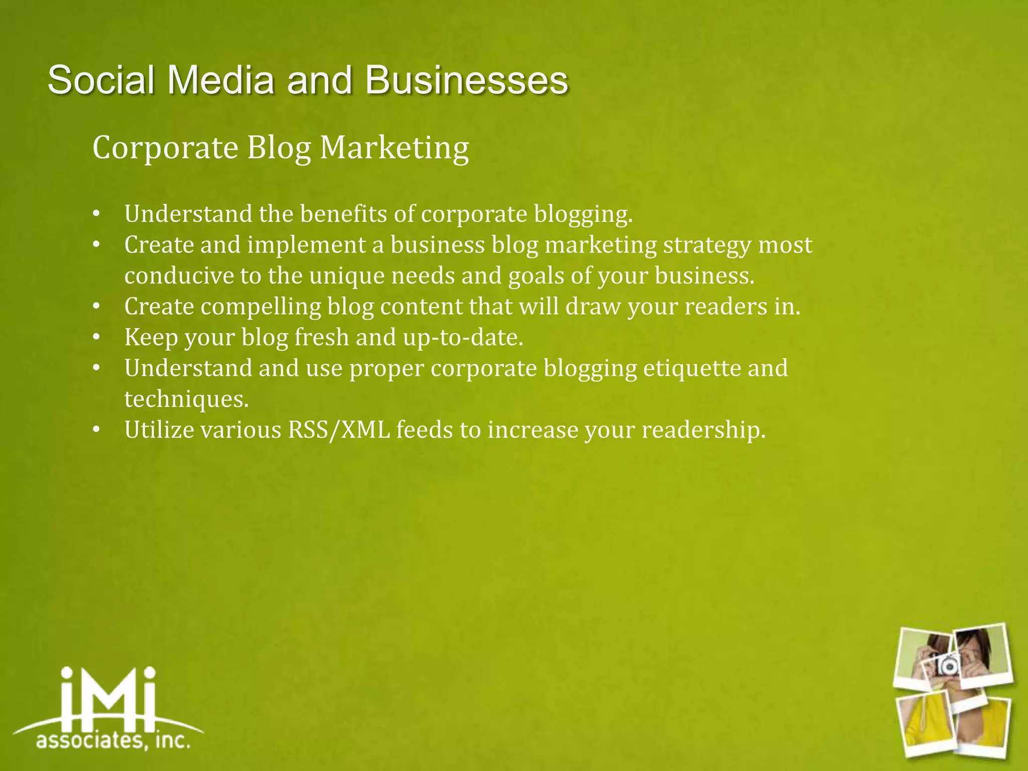 Keeping Up With Social Media - Finding the Right Social Media Marketing ...