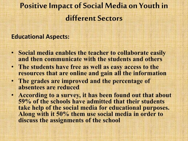 Impact of Social media ppt | PPTX