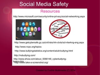 Social Media Safety Presentation | PPT