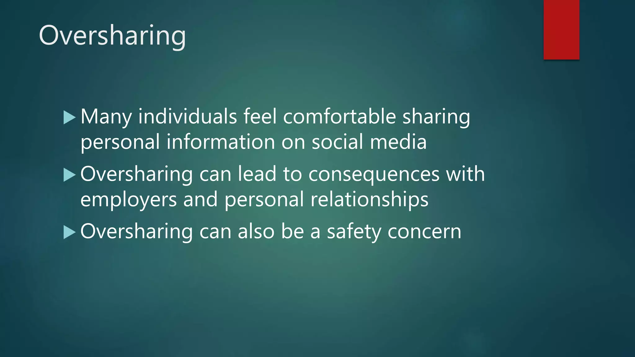 Social Media Privacy | PPTX